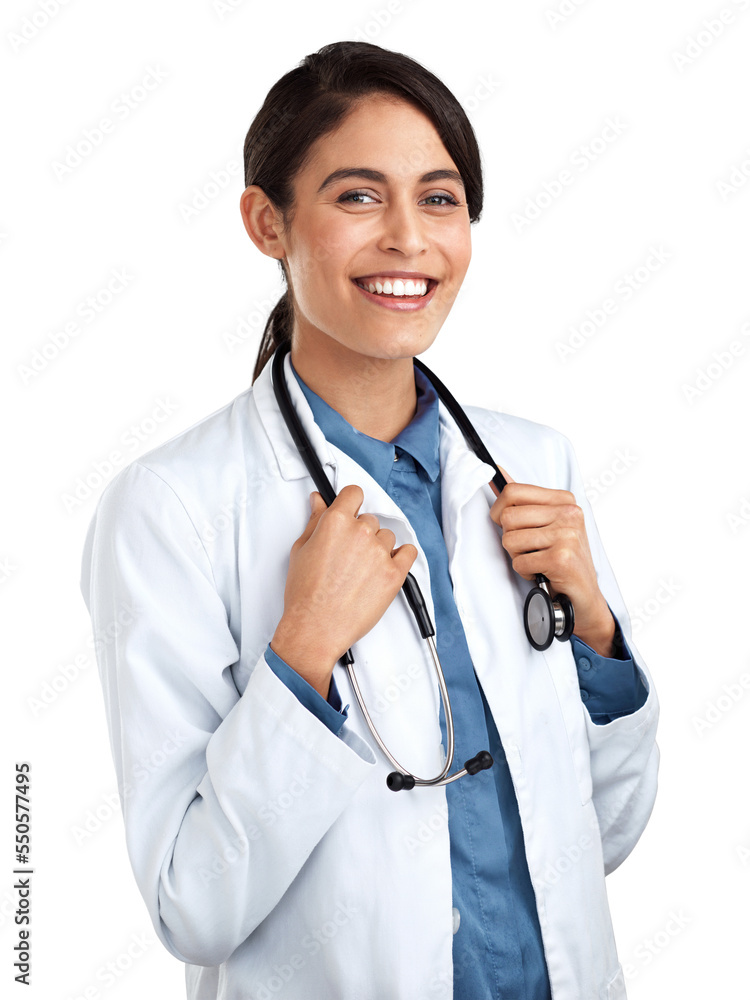 PNG Studio portrait of a confident young doctor posing against an ...