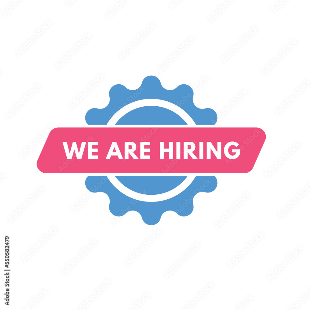 we are hiring Button. we are hiring Sign Icon Label Sticker Web Buttons ...