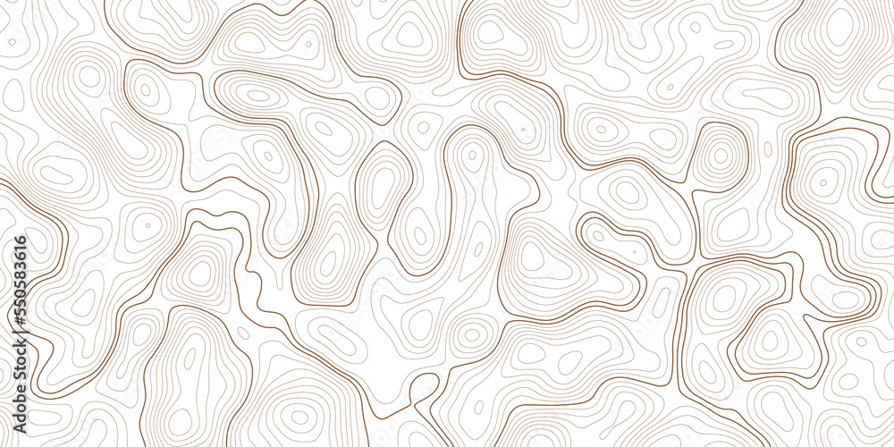 Abstract 3d Topographic map background.Line topography map contour ...