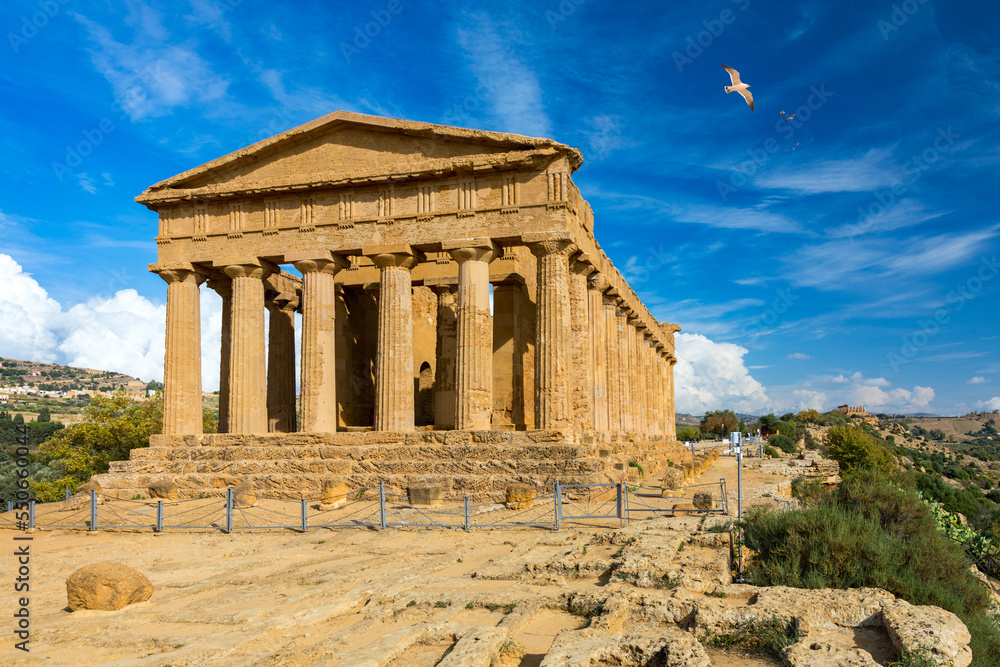 Poster Valley of the Temples (Valle dei Templi), The Temple of ...
