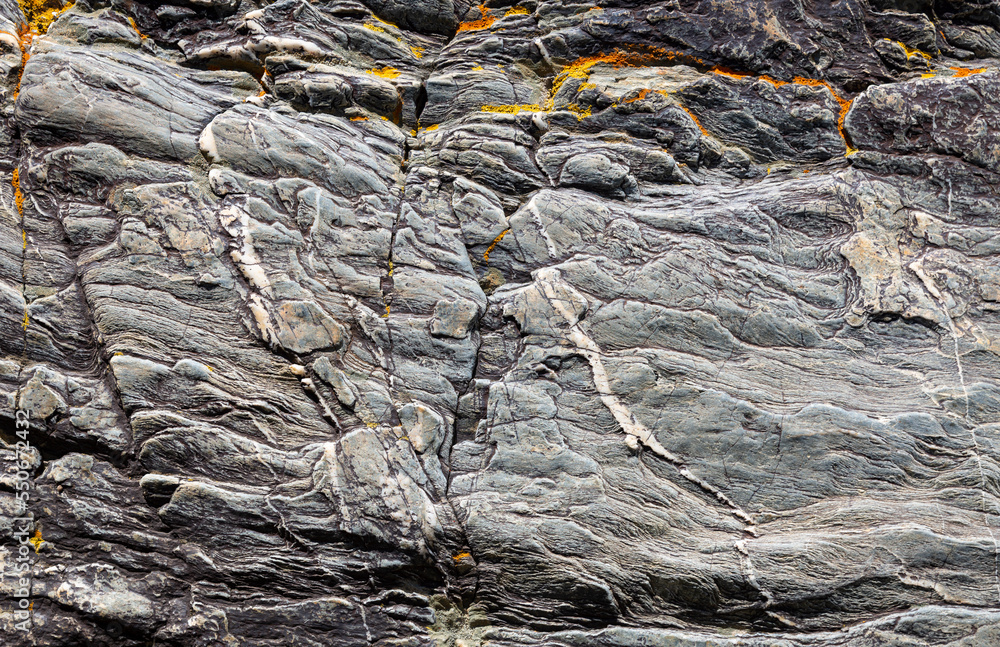 texture of dark sedimentary siltstone rock background Stock Photo ...