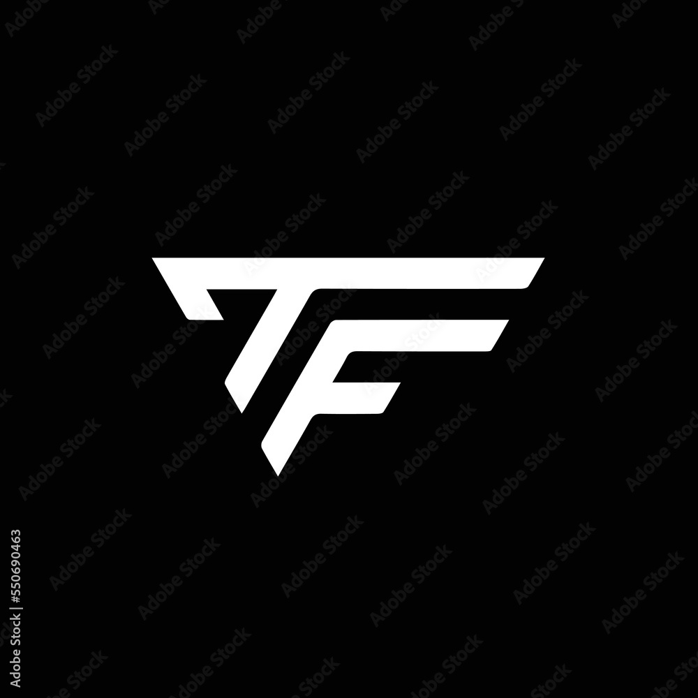 TF TF Logo Design, Creative Minimal Letter TF TF Monogram Stock Vector ...
