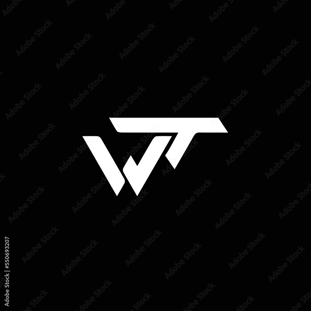 WT WT Logo Design, Creative Minimal Letter WT WT Monogram Stock Vector ... WT WT Logo Design, Creative Minimal Letter WT WT Monogram Stock Vector ...