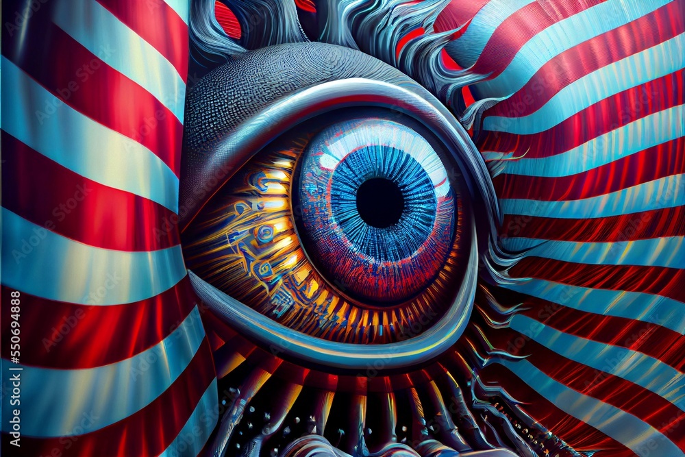 Midjourney render of abstract art wallpaper Stock Illustration | Adobe ...