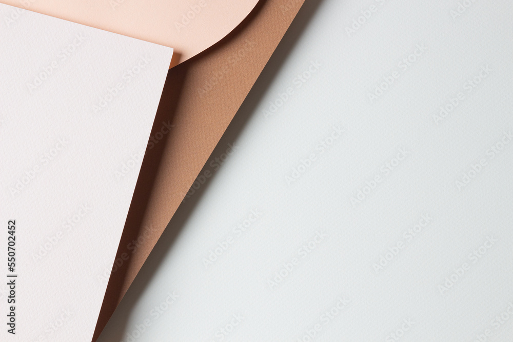 Abstract colored paper texture background. Minimal paper cut style ...