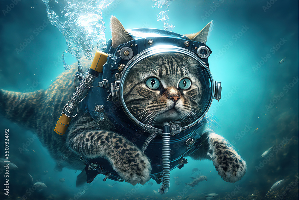 Digital Fishing Scale Cartoon