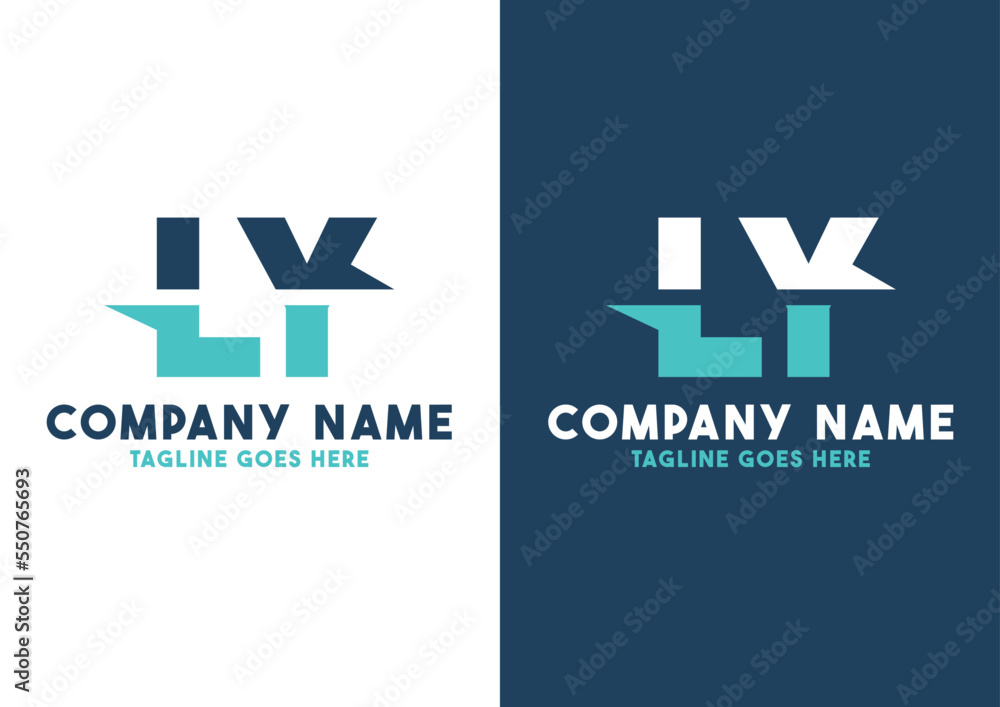 Letter LY logo design vector template, LY logo Stock Vector | Adobe Stock