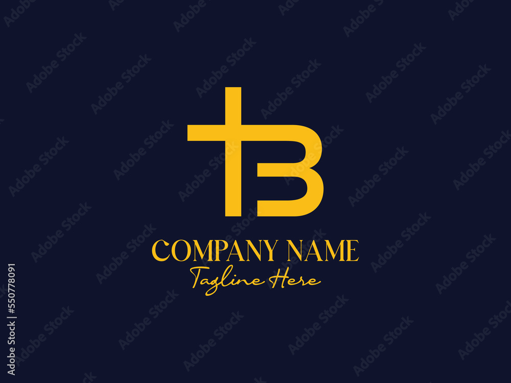 Letter B Church Logo. Church Logo Art Symbol Design Letter Stock Vector ...
