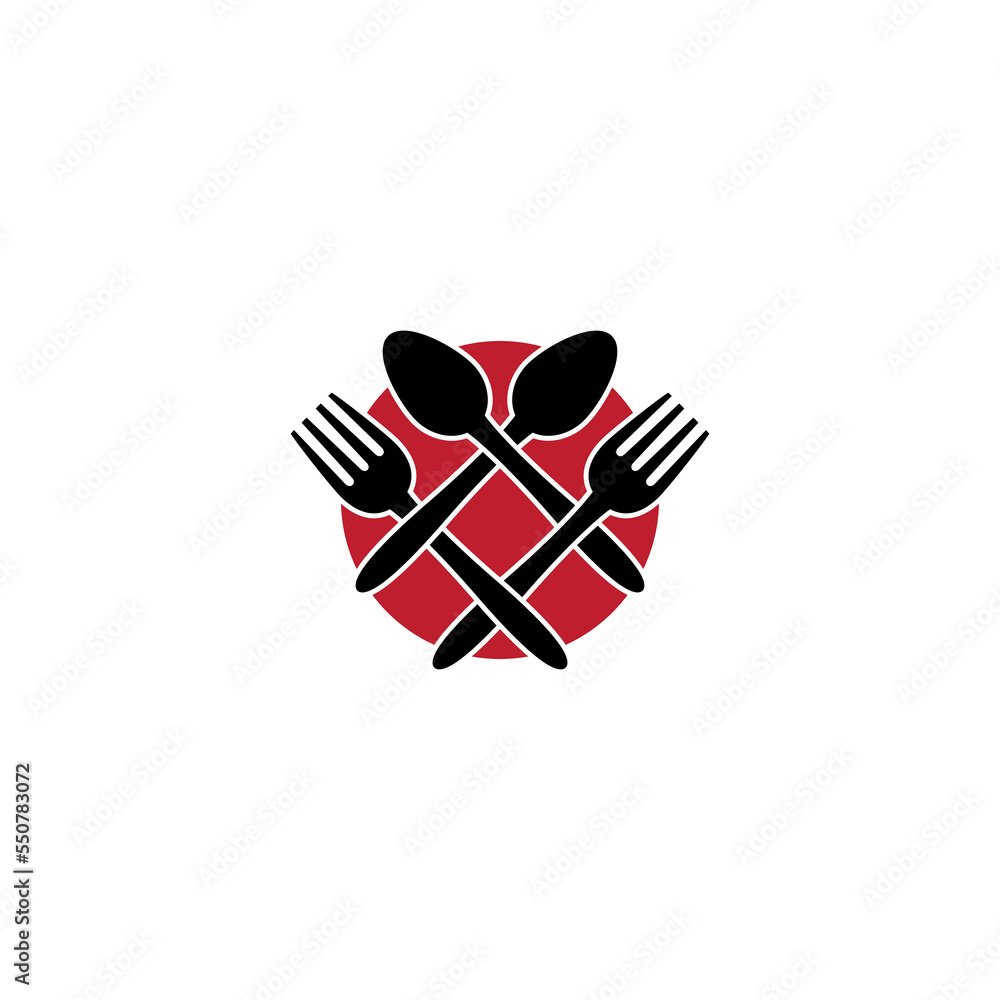 spoon and cutlery illustration for icons, symbols or logos. suitable ...