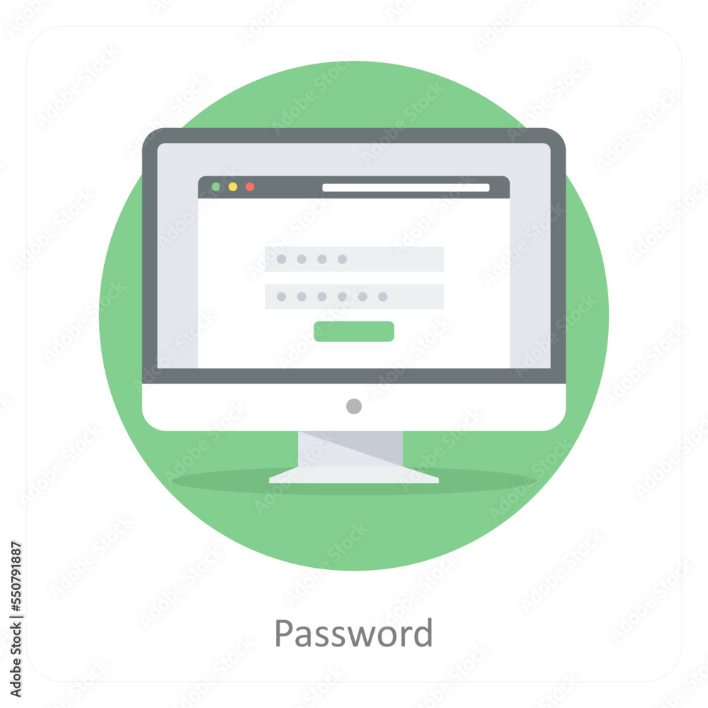 Password Stock Vector | Adobe Stock