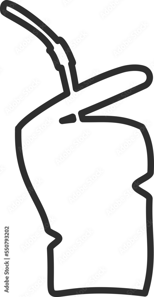 Plastic containers and single use dishes icon vector illustration ...