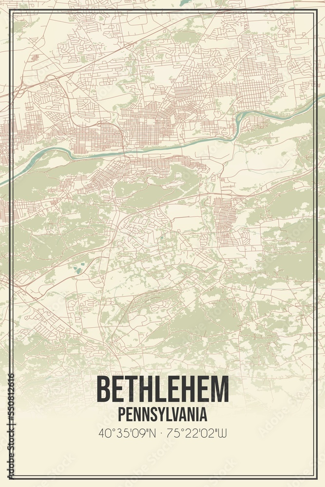 Road Map Of Bethlehem
