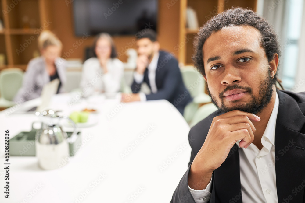 Business man as a thoughtful start-up founder Stock Photo | Adobe Stock