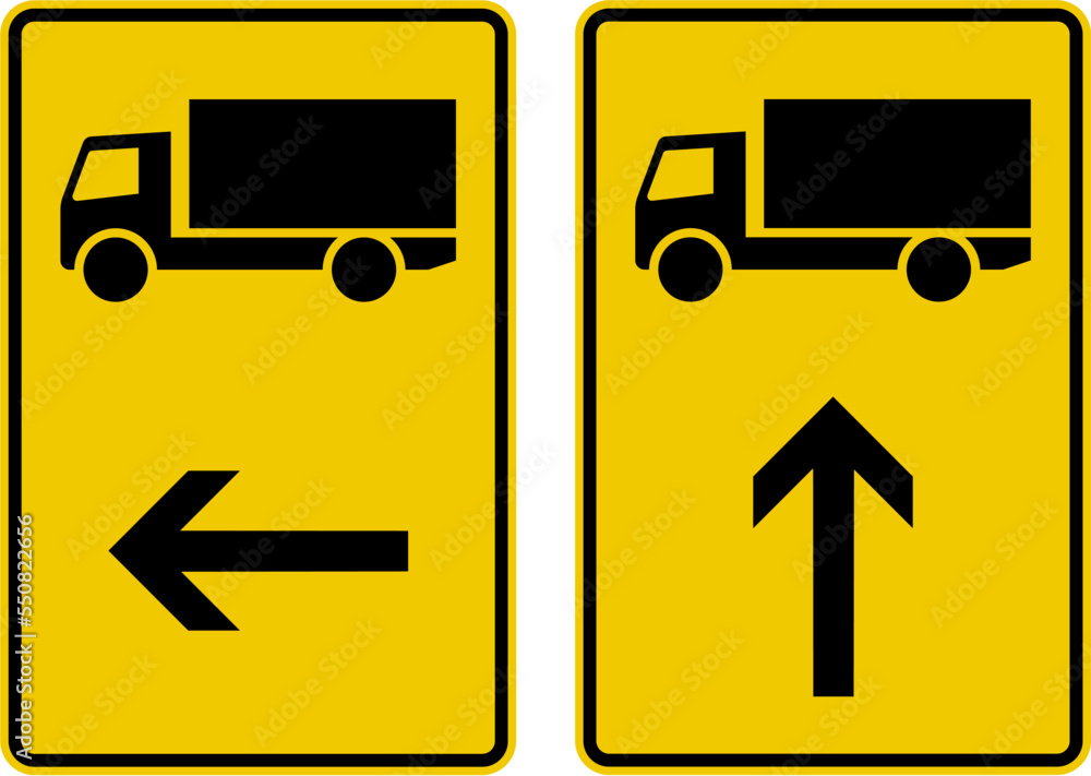 Route directions for mentioned vehicle classes. 1. Turn left 2 ...