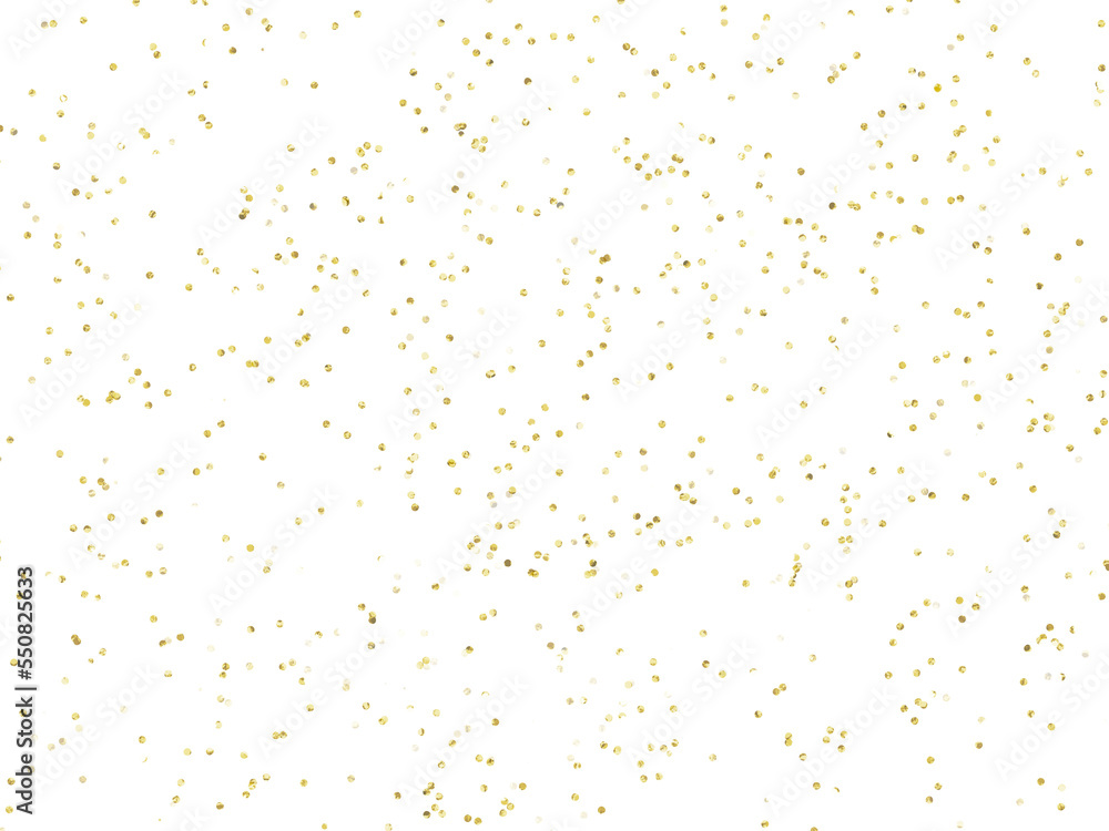 Gold particles particles isolated, overlay metallic background, luxury ...