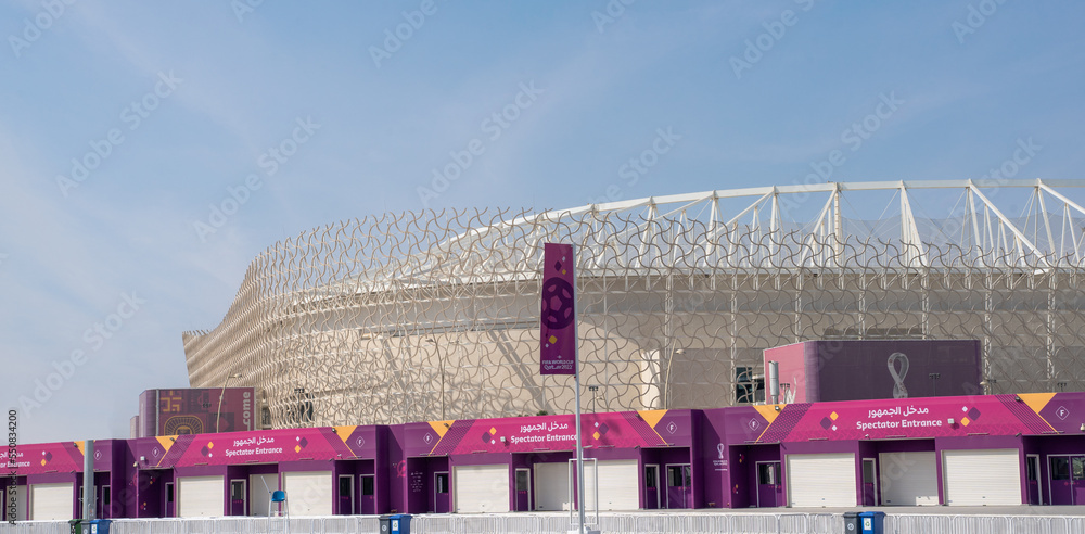 Doha,qatar-October 10,2022 :Ahmad bin Ali Stadium, popularly known as ...