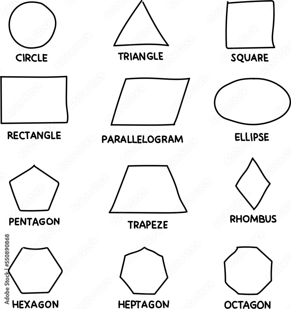 Rhombus Geometric Shape