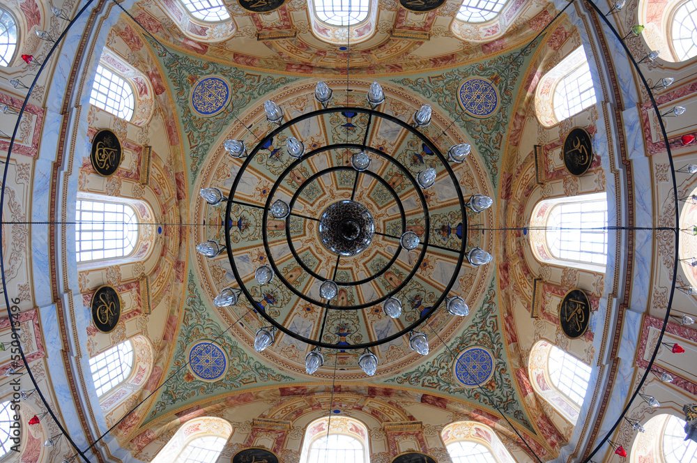 Ismail Zuhtu Pasha Mosque, located in Altunizade, Turkey, was built in ...