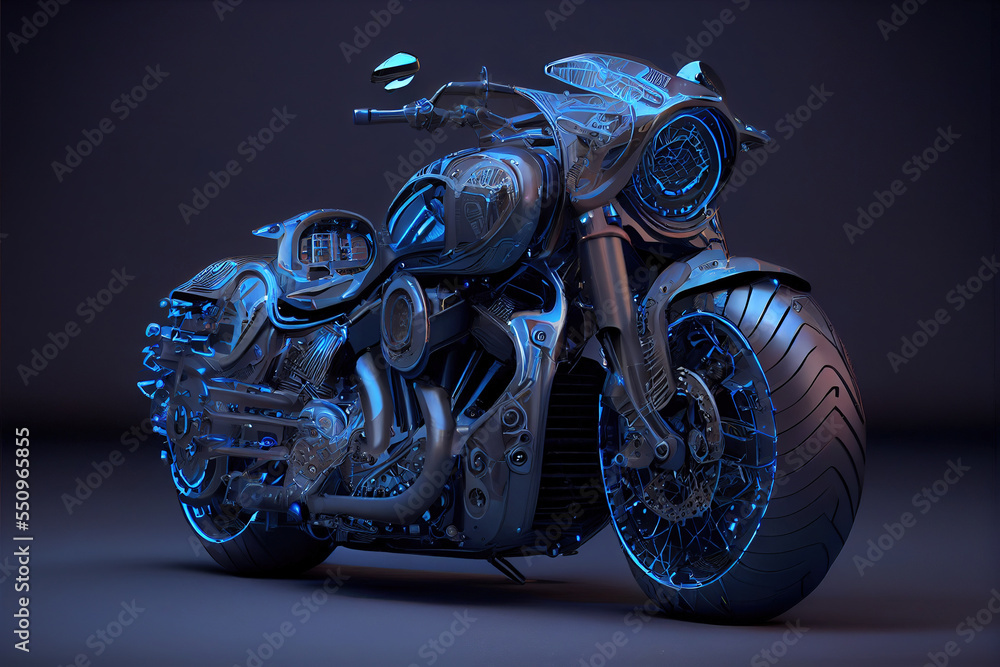 motorbike, futuristic, concept design, alien, motorcycle Stock ...