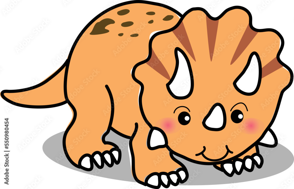 dinosaur animal cartoon doodle kawaii anime coloring page cute ...