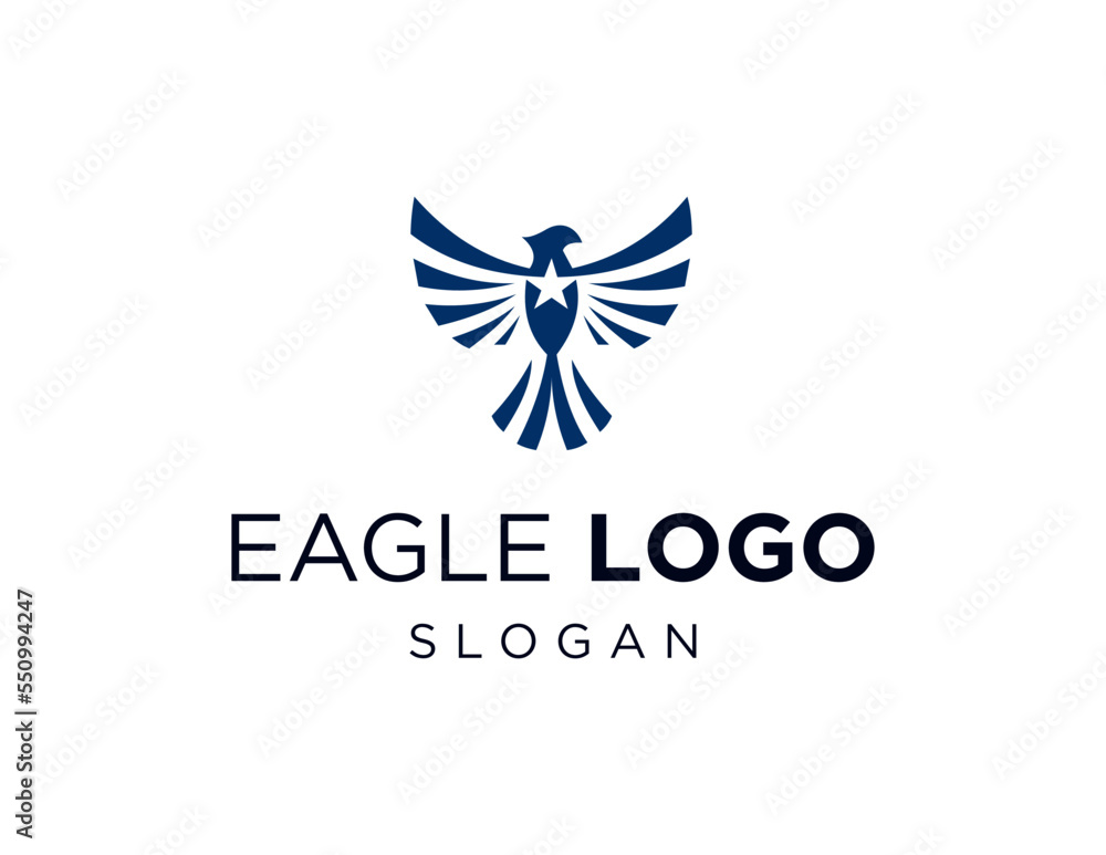 Logo about Eagle on a white background. created using the CorelDraw ...