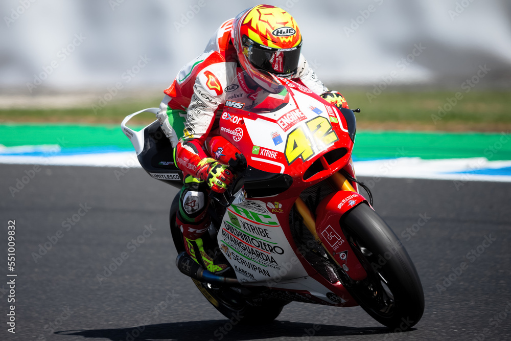 Marcos Ramirez of Spain on the Mv Agusta Forward Racing Mv Agusta ...