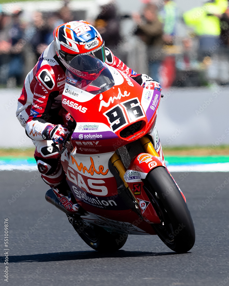 Jake Dixon of United Kingdom on the Aspar Team Gasgas during the Moto2 ...