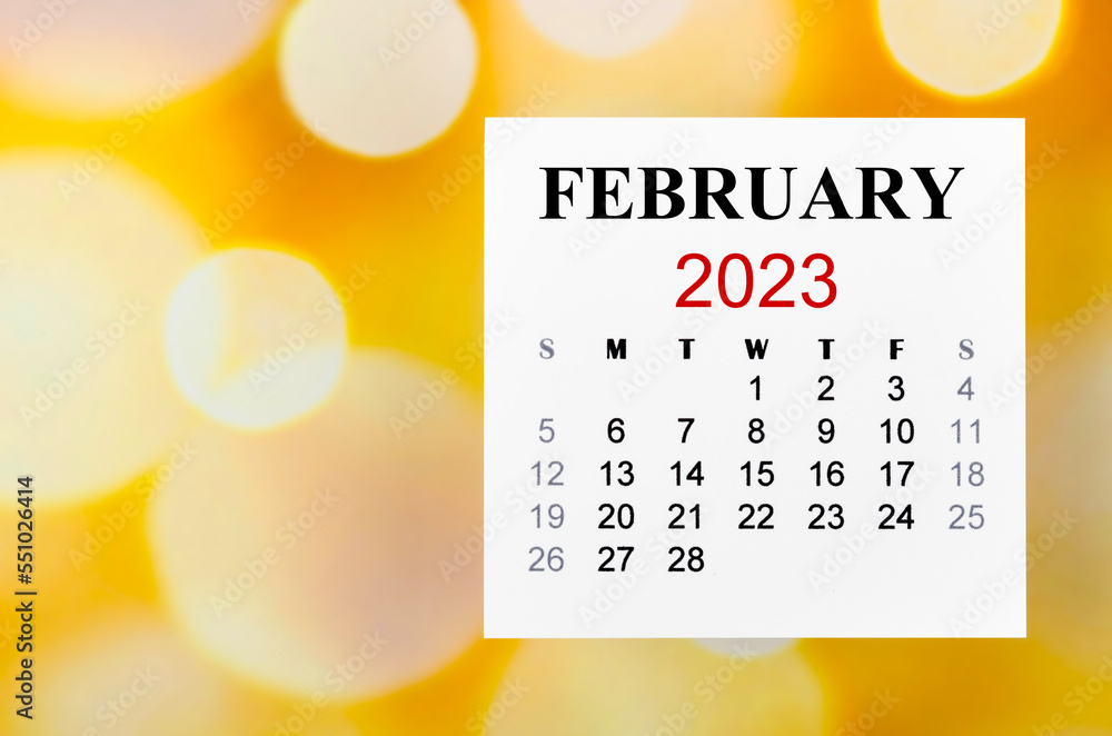 The 2023 February calendar is the month for the organizer to plan 2023 ...