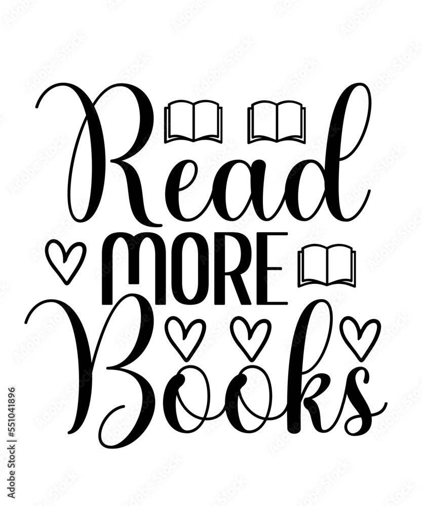Vetor do Stock: Reading Svg Design,Reading svg Bundle, Book lovers svg ...