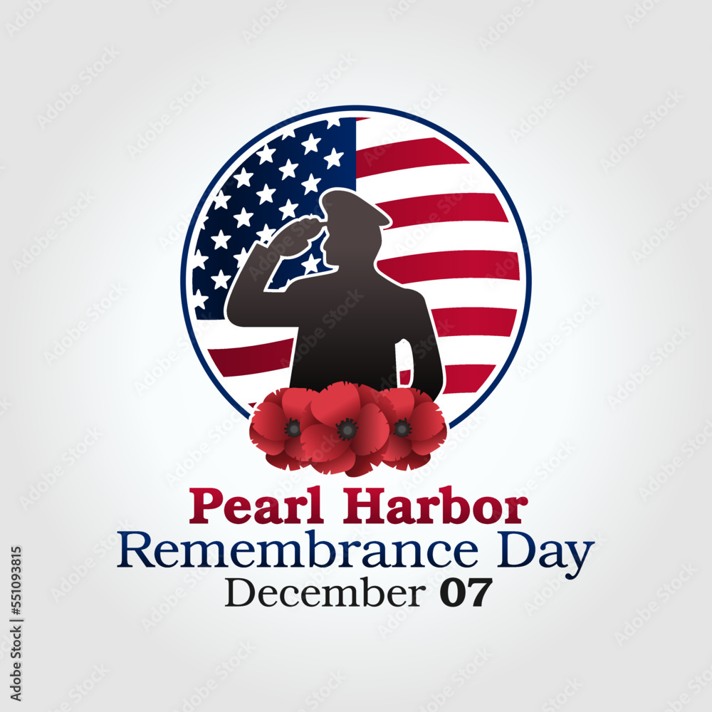 Fotografía vector graphic of pearl harbor remembrance day good for ...