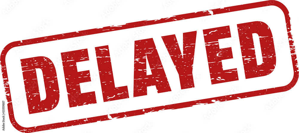 Delayed grunge rubber stamp. Vintage old red color texture frame ...