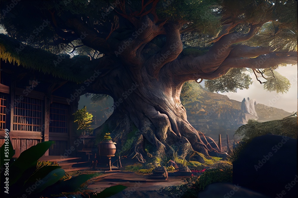 Yggdrasil from norse mythology known for being the tree of life ...