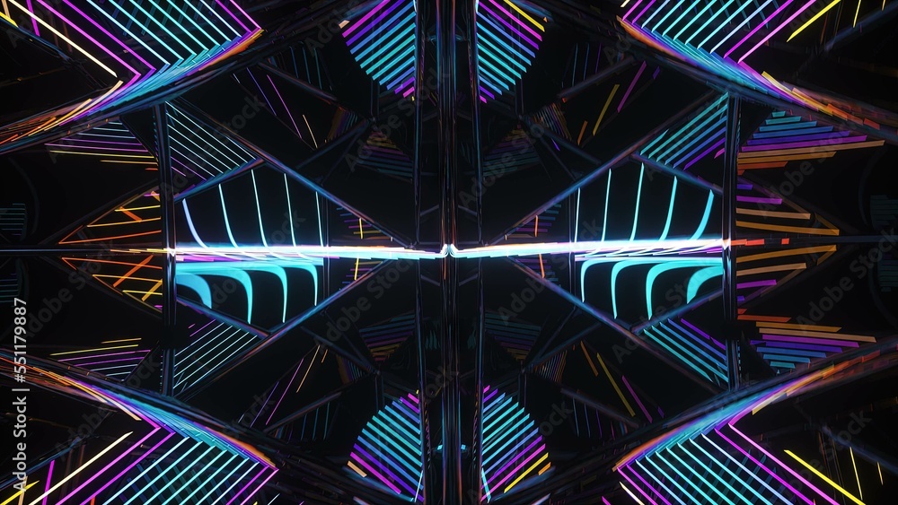 Abstract neon background Stock Illustration | Adobe Stock