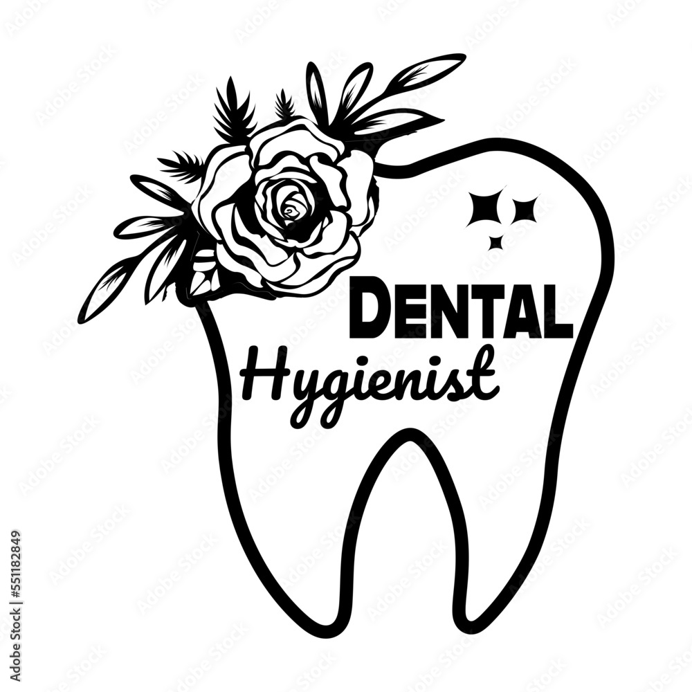 Registered Dental Hygienist Symbol