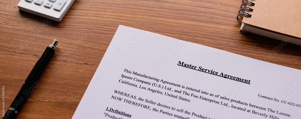 There is dummy documents that created for the photo shoot on the desk ...