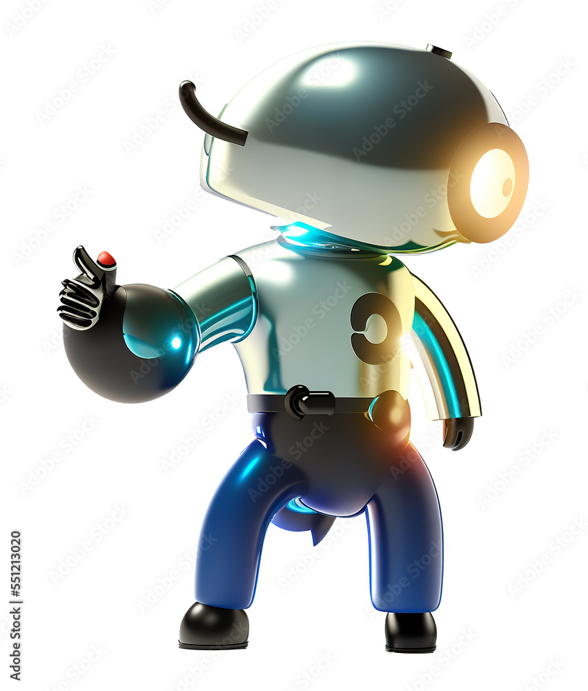 ภาพประกอบสต็อก cool funny Robot illustration transparent background png ...