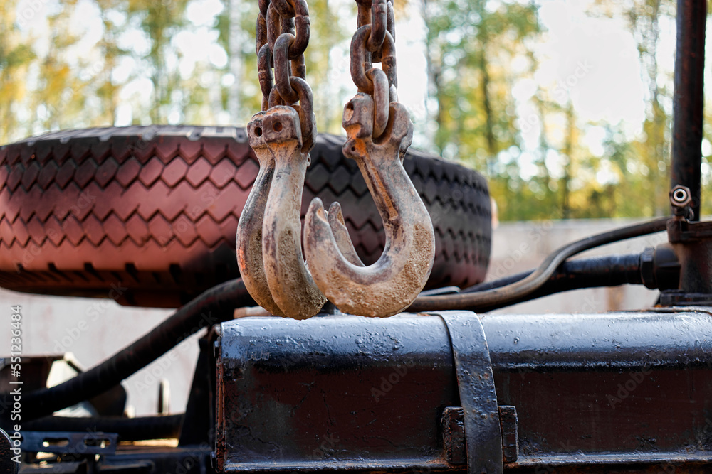 Crane hook for lifting loads. Lifting device for stacking cargo ...