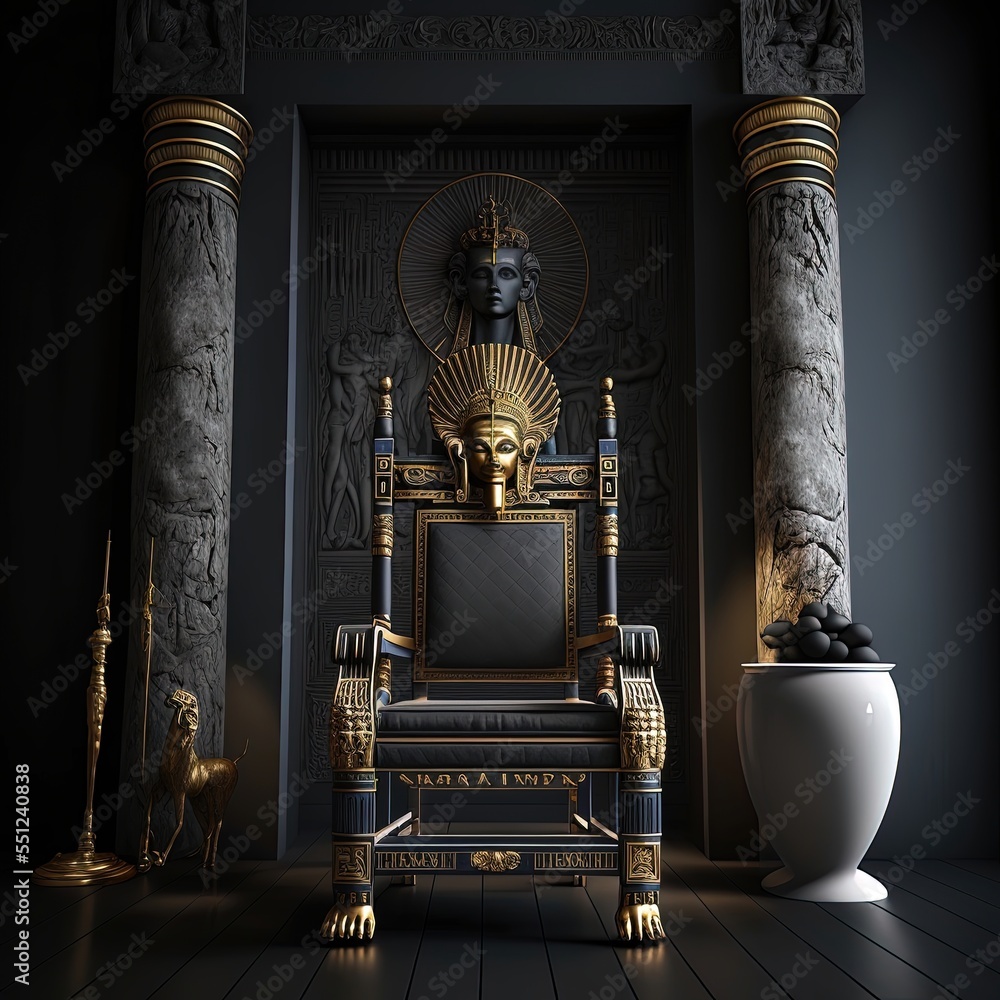 Ancient Egyptian Throne