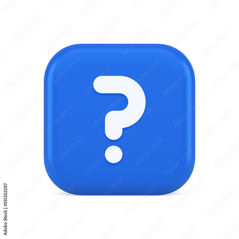 Question mark button advise attention answer FAQ point internet info ...