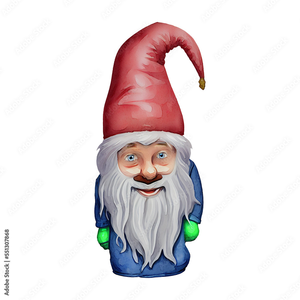 Smiley Gnome/Dwarf Fantasy Creature Digital Art By Winters860 Isolated ...