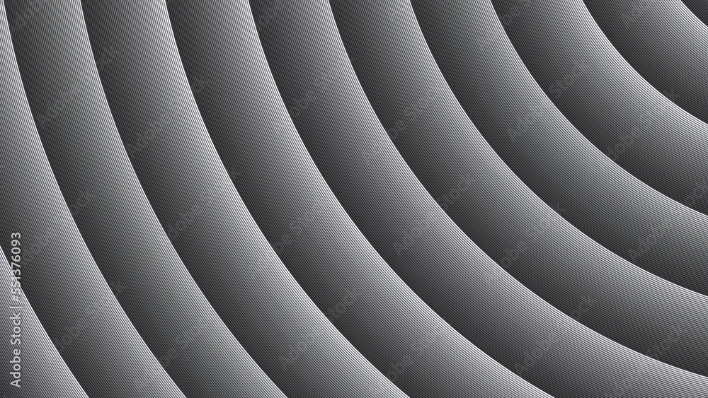 Gray background with arc shapes and added effects Stock Illustration ...