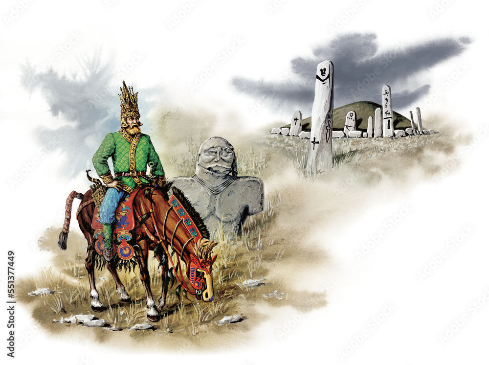 Ancient Aryans, Slavs, Rus Stock Illustration | Adobe Stock