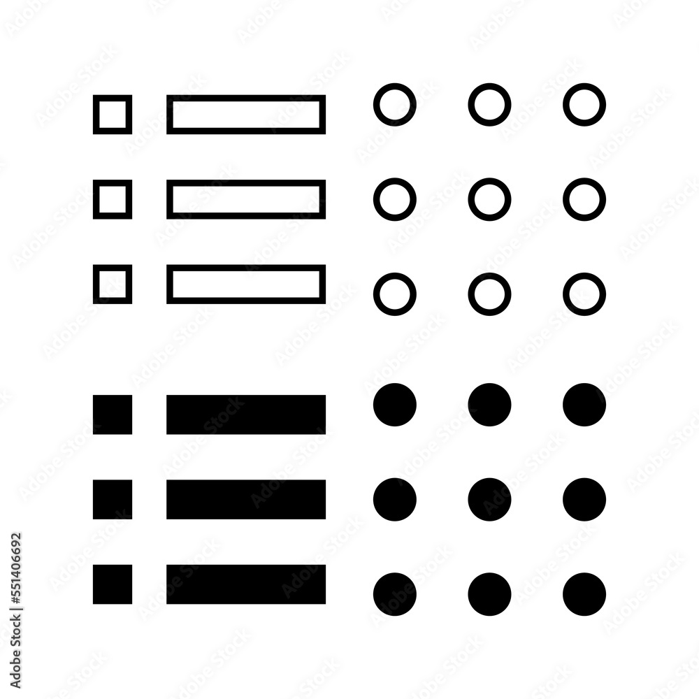 Menu Icon vector for web and mobile app. web menu sign and symbol ...