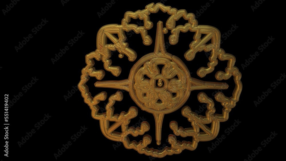 A 3D Illustration of art from the era of the ancient Roman Empire. This ...