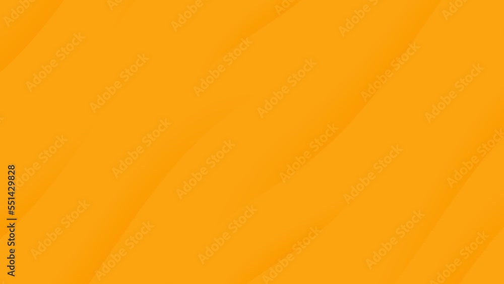 Orange smooth abstract elegant liquid animation background. Seamless ...