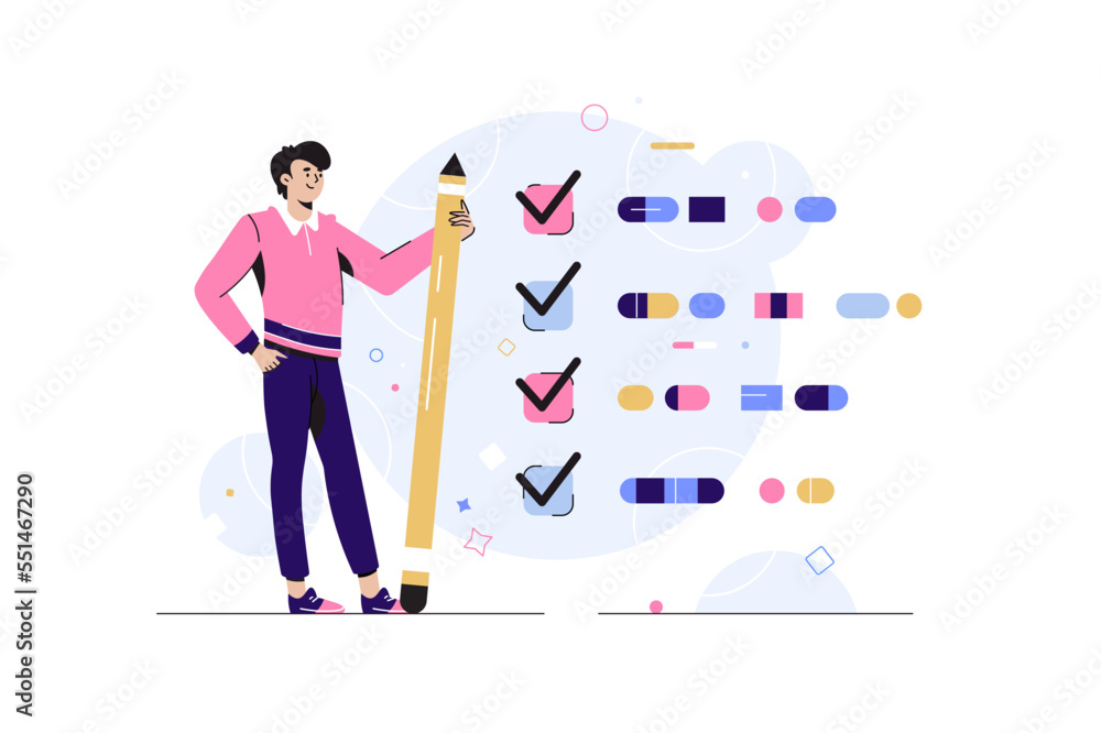 Getting things done, completed tasks or business accomplishment ...