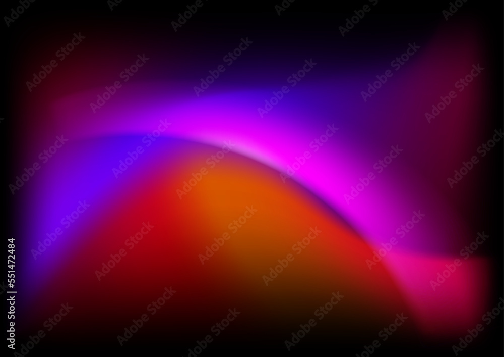 Red orange pink gradient background with grain texture Stock Vector ...