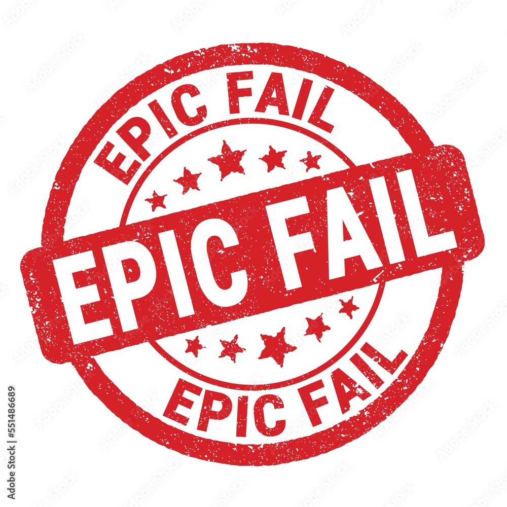 Epic Fail Clipart