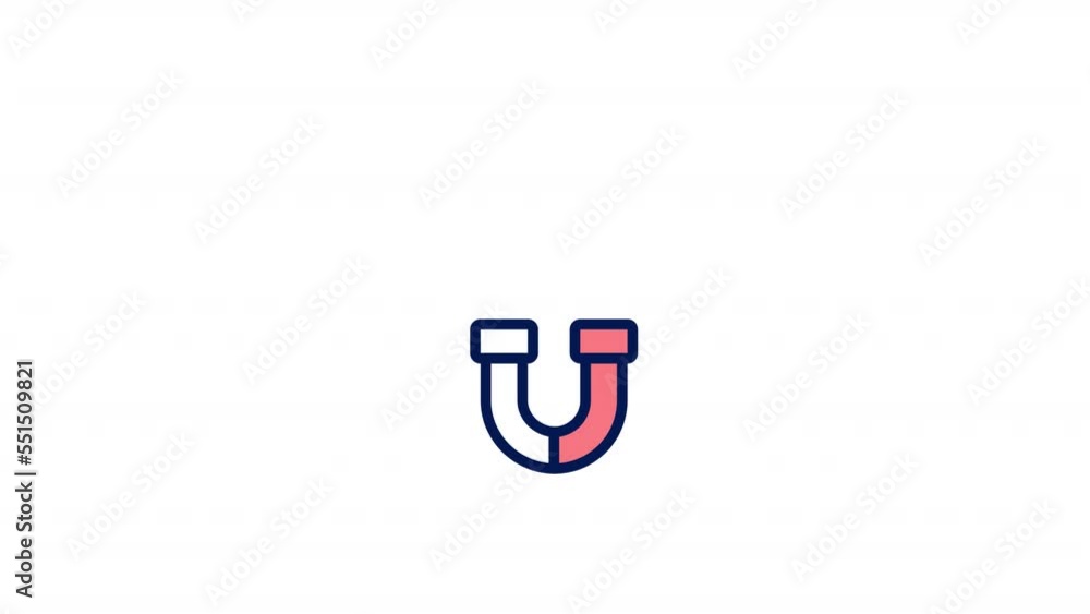 Video Stock Animated appealing color ui icon. Retention reward. Attract ...