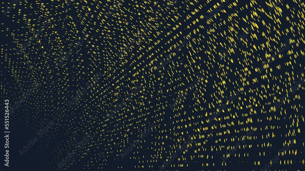 binary code background . large amount of dots and shapes get out from ...